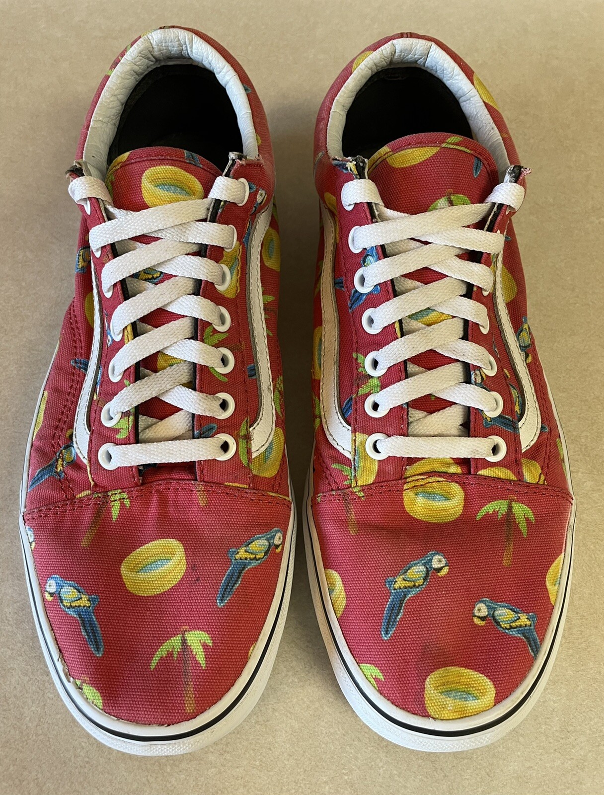 VANS Men’s Pool Vibes Parrot Inflatable Pool Size 11… - Gem