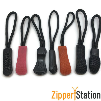 4 x Zipper Pull Cord*Zip Puller*Zip Fastener FREE P&P 5 styles 4 ...