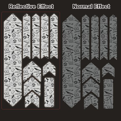 Decals, Stickers - Reflective Sticker Bike - Nelo's Cycles