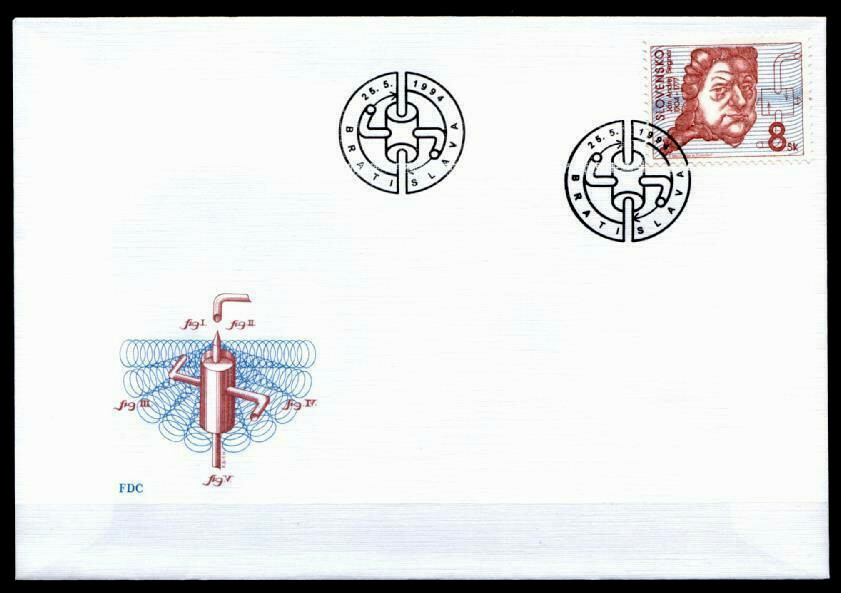 Physiker, Astronom Jan Andrej Segner (1704-1777), Segner-Rad. FDC ...