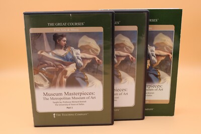 The Great Courses Museum Masterpieces: The Met 2-Disc DVD (x2) Set ...