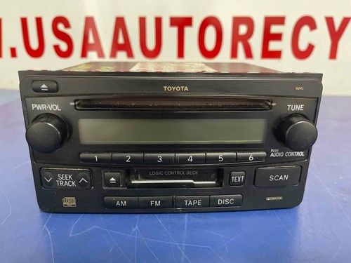 2004 - 2007 Audio & Visual Equip.(radio) TOYOTA HIGHLANDER 86120-52241 ...