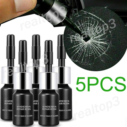 5x Car Windshield Repair Kit Window Glass Crack Repair Tool Chips ...