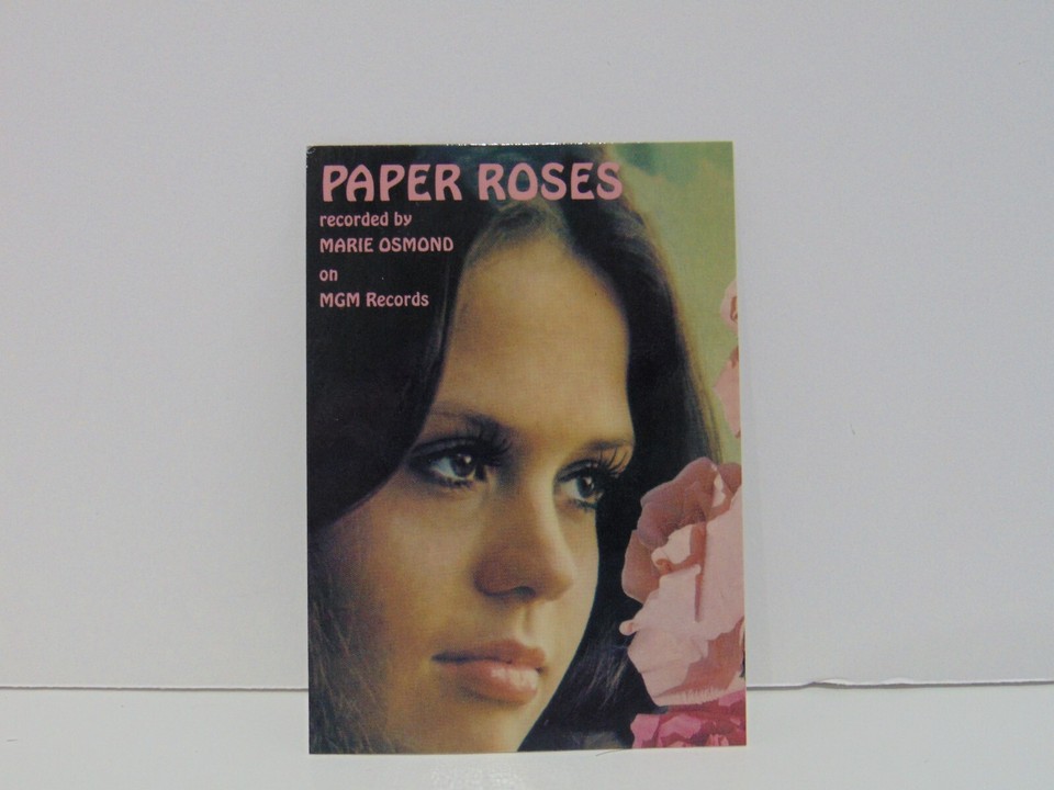Marie Osmond Paper Roses Tiny Tot Doll COA Necklace Box | eBay