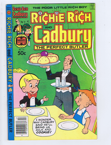 Richie Rich and Cadbury the Perfect Butler #17 Harvey 1981 | eBay