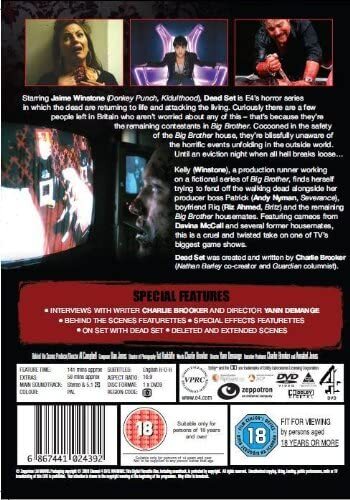 Dead Set (DVD) Jaime Winstone Andy Nyman Riz Ahmed Warren Brown (UK ...