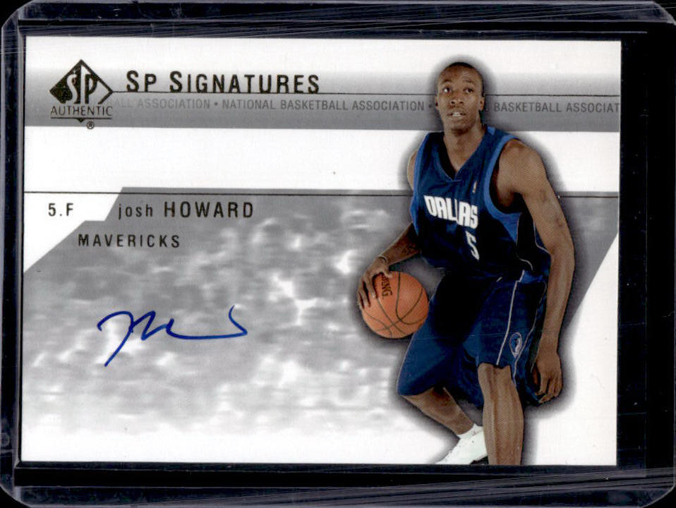 2004-05 Sp Authentic Josh Howard Autograph Auto #JHA Mavericks | eBay