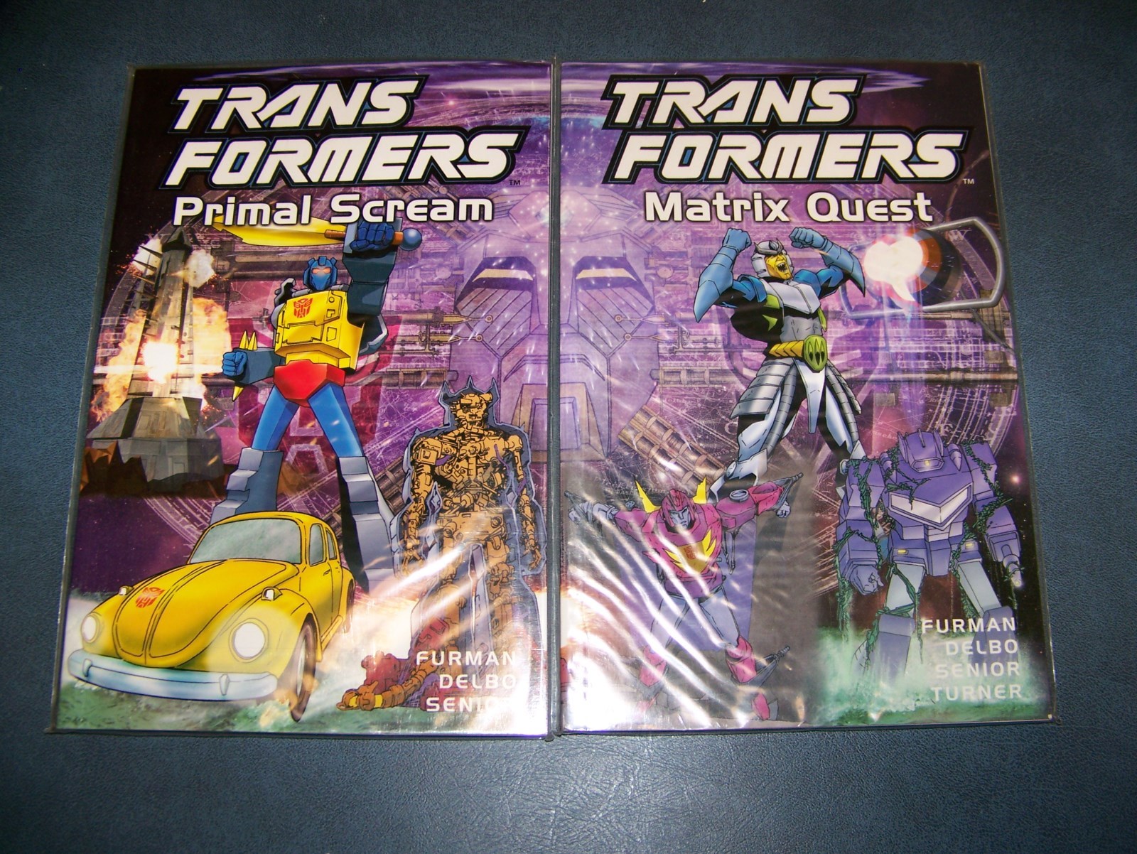 Transformers Primal Scream / Matrix Quest Titan Books Collection | eBay