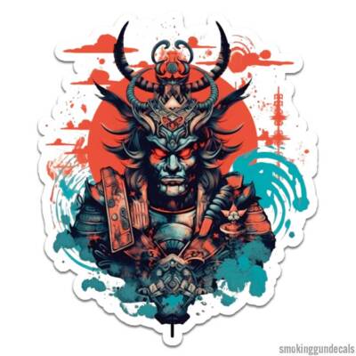 Japan Oni Demon, Vinyl Decal Sticker, Indoor Outdoor, 3 Sizes, #12574 ...