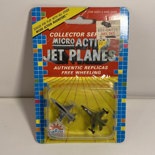 1989 Funrise Toy Micro Action Jet Planes F-16 Fighter Jet & Northrop T ...