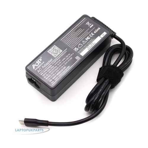 Replacement For Lenovo Thinkpad T580 20L9 65W USB-C Laptop AC Adapter ...