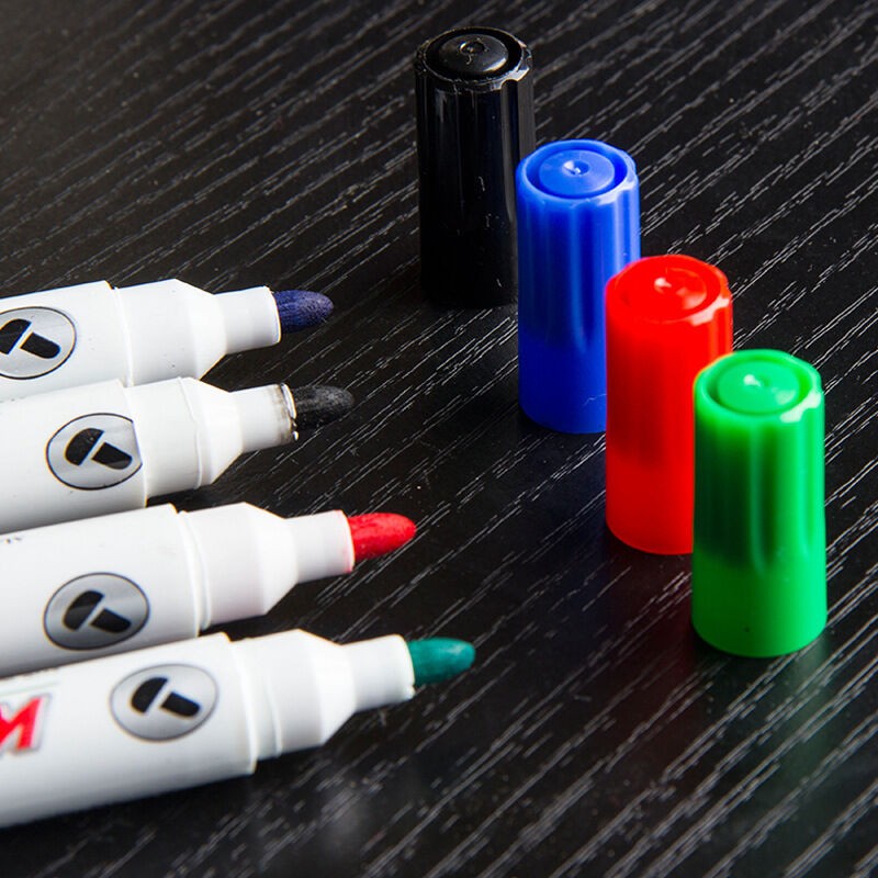 4* Whiteboard Marker Pens White Board Dry-Erase Pen Writing Tool Set 4 ...