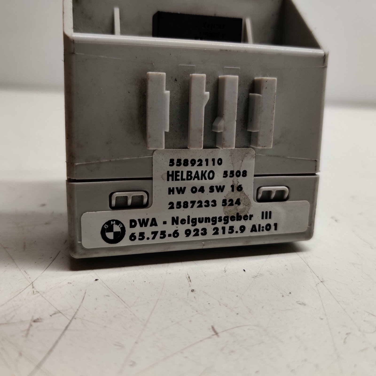 BMW 3 Series Coupe E46 Alarm Inclination Indicator Tilt Sensor Genuine ...