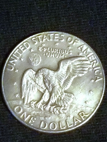 1977 One Dollar Coin Liberty Eisenhower Circulated | eBay