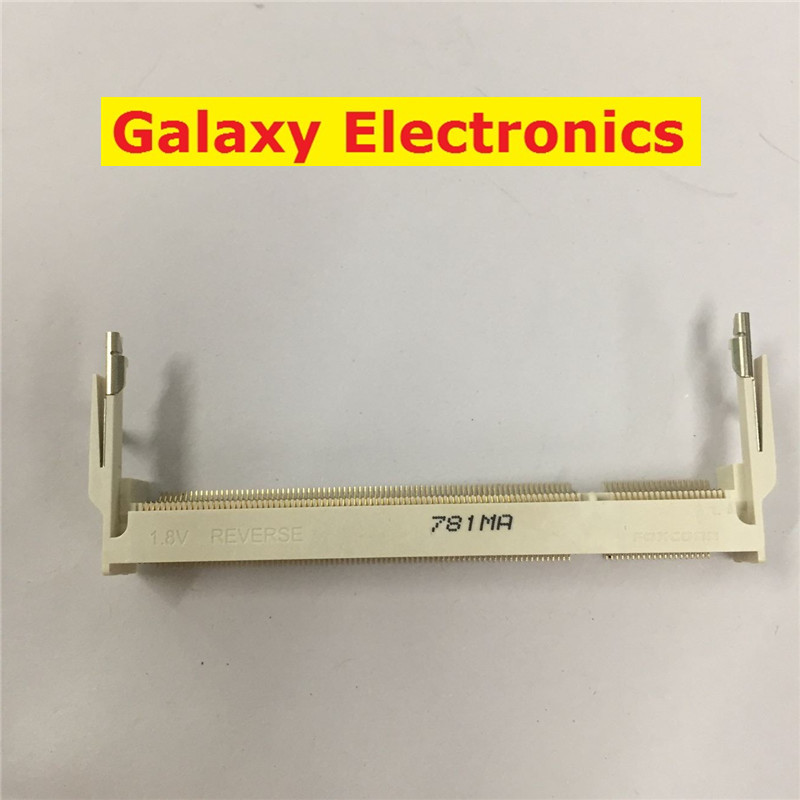 1PCS FOXCONN Notebook Memory Slot Socket 1.8V REVERSE Reverse 200P H:9 ...