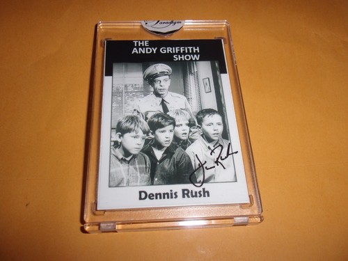The Andy Griffith Show DENNIS RUSH Autograph Card | eBay