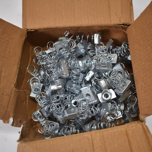 Lot of 99 Haydon Grip Nut Regular Springs Channel Lock N-821 3/8" -16 ...