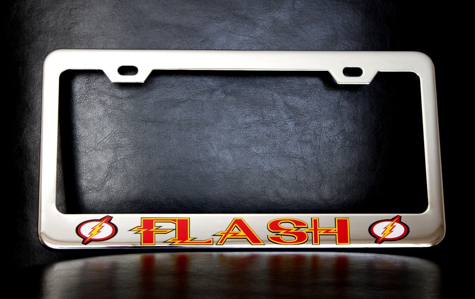 "FLASH" License Plate Frame, Custom Made of Chrome | eBay