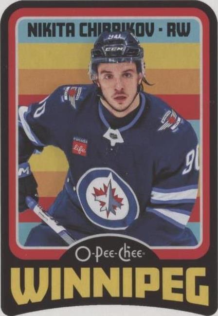 2024-25 O-Pee-Chee - Marquee Rookies Nikita Chibrikov #593 Retro (RC ...