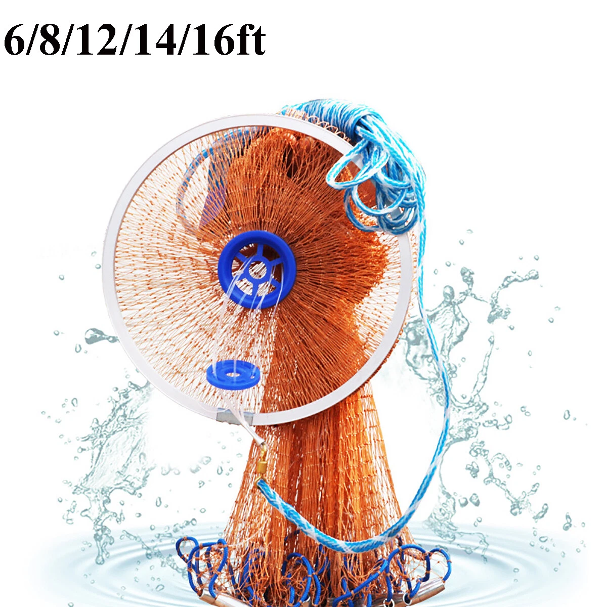 Throwing Fishing Net Drawing