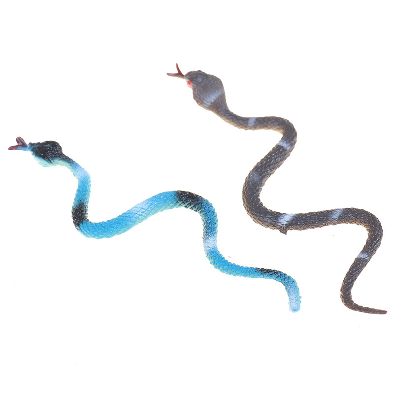 12pcs High Simulation Toy Plastic Snake Model Funny Scary Snake Kids ...