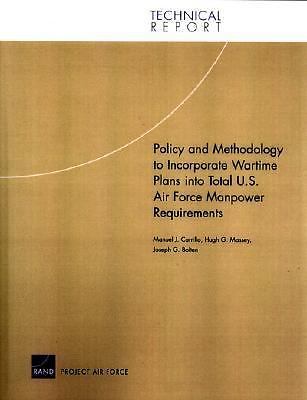 Policy and Methodology to Incorporate Wartime Plans into Total U. S ...