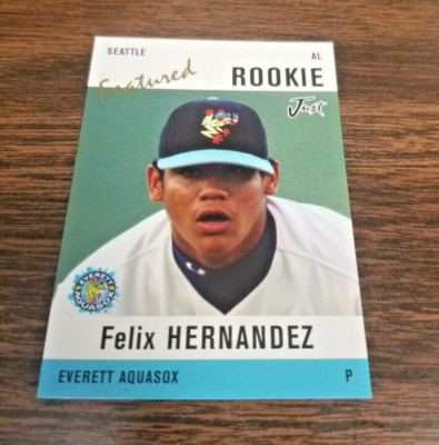 FELIX HERNANDEZ 2004 JUST MINORS CARD #12 MARINERS/EVERETT (MINOR ...