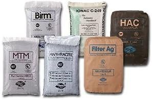 Filox media, 1/2 cu. ft. bag of Filox iron sulfur filter replacement ...