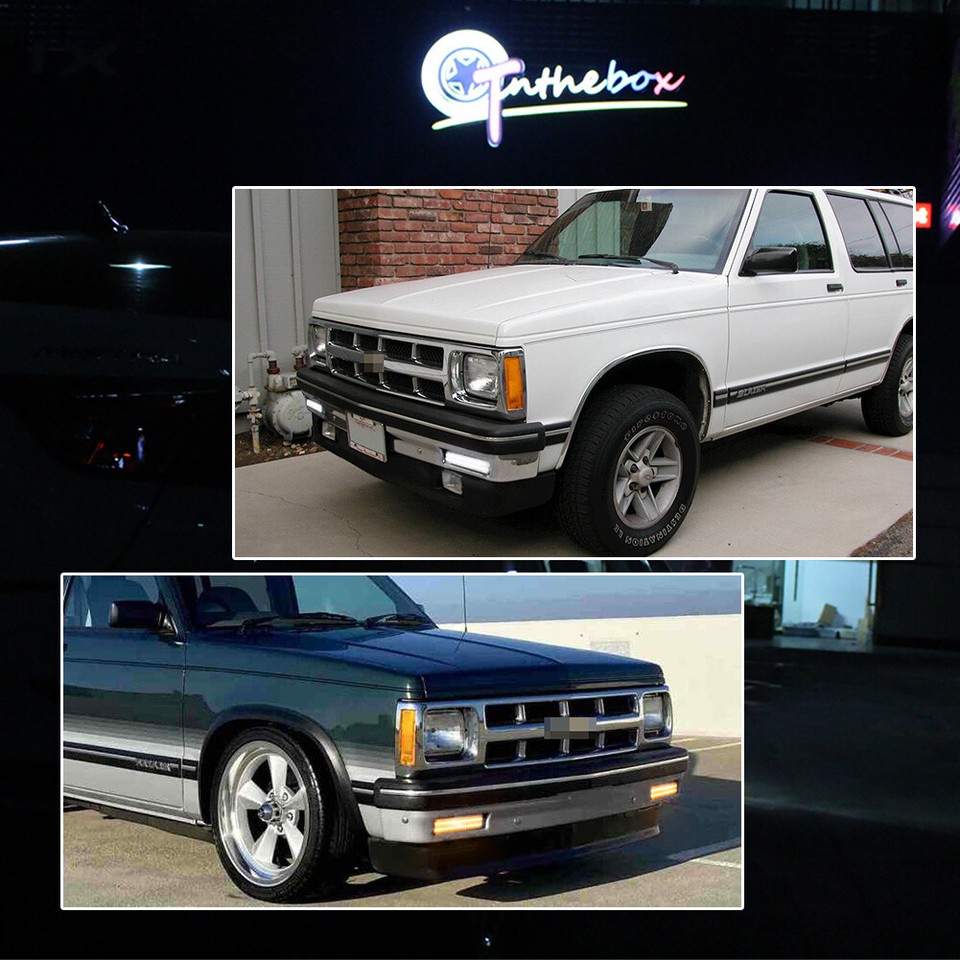 1983-1994 Chevy S10 Blazer GMC S15 Jimmy Front Park Signal Lamp Smoke ...