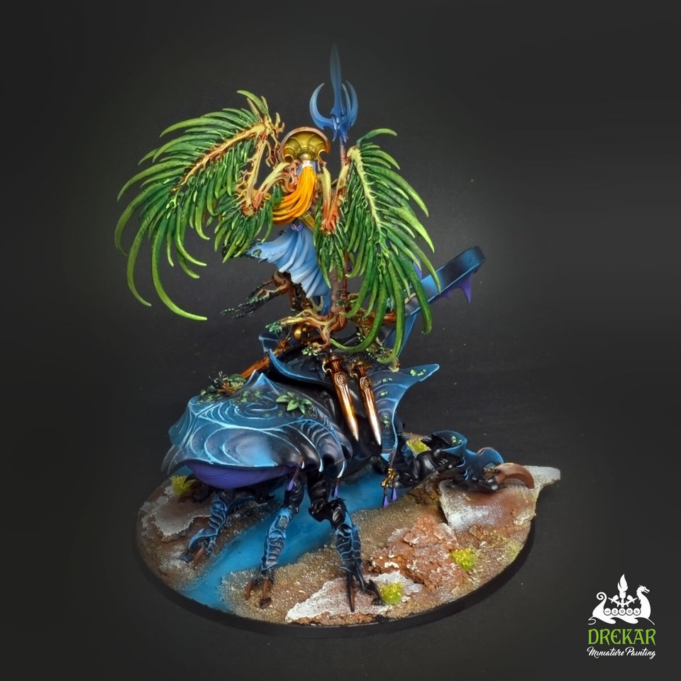 Alarielle the Everqueen - Sylvaneth Age of Sigmar ** COMMISSION ...