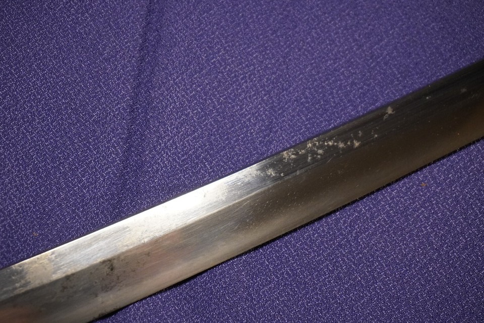 DEC91 Antique Japanese Sword Ikeda Kanetsuna Katana in Koshirae IJA ...