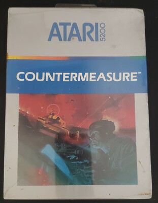 ATARI 5200 Countermeasure Vintage Video Game Cartridge Cart STILL ...