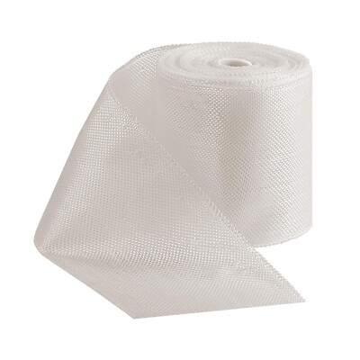 4 Inch x 99Ft Fiberglass Cloth Roll Non-Adhesive Woven Cloth Strip For ...