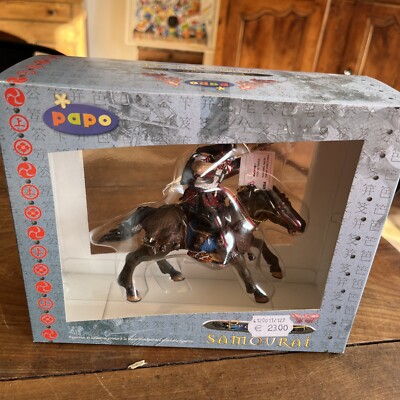 Figurine N32 Prestige Samouraï À Cheval Papo | eBay