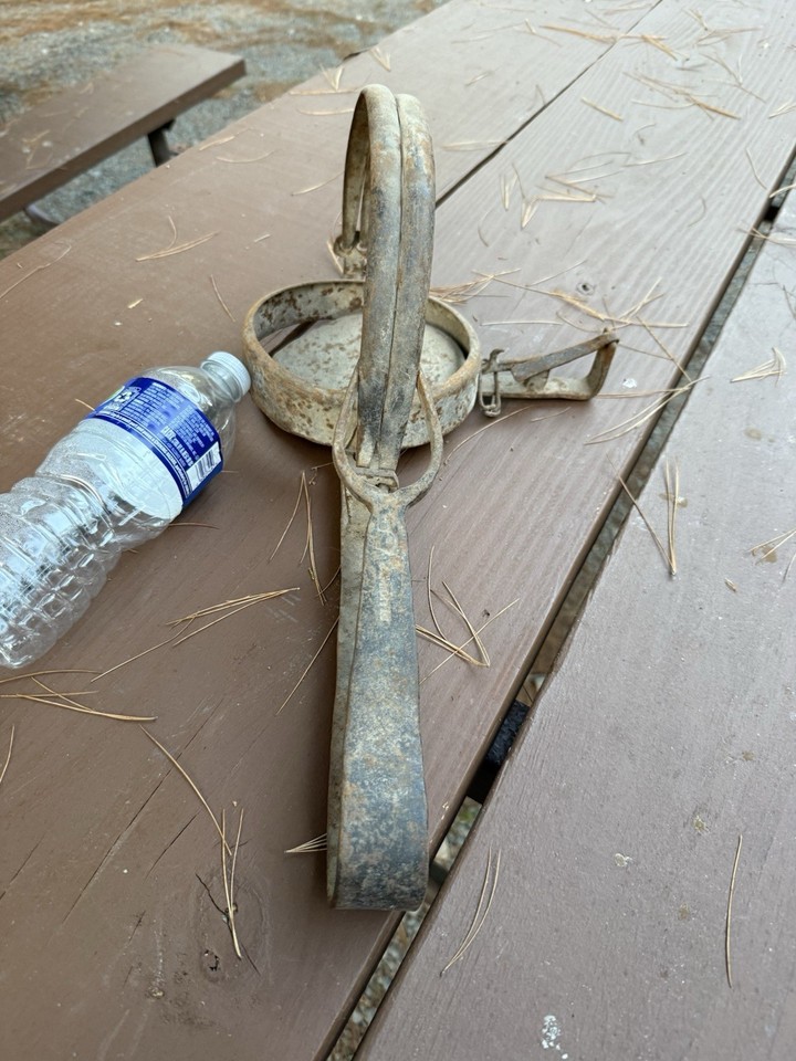 RARE ANTIQUE TURKEY TRAP Vintage Long Spring Trap 1890/1920 | eBay