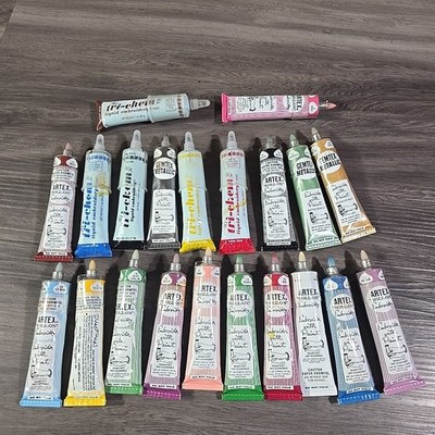 Lot Of TRI-CHEM And Artex Liquid Embroidery Paint Tubes Read | eBay