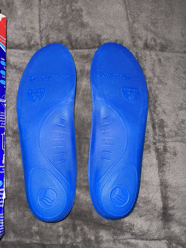 Powerstep Pinnacle Plus Met Orthotic Mid Arch Insole Max Cushion M 10 ...