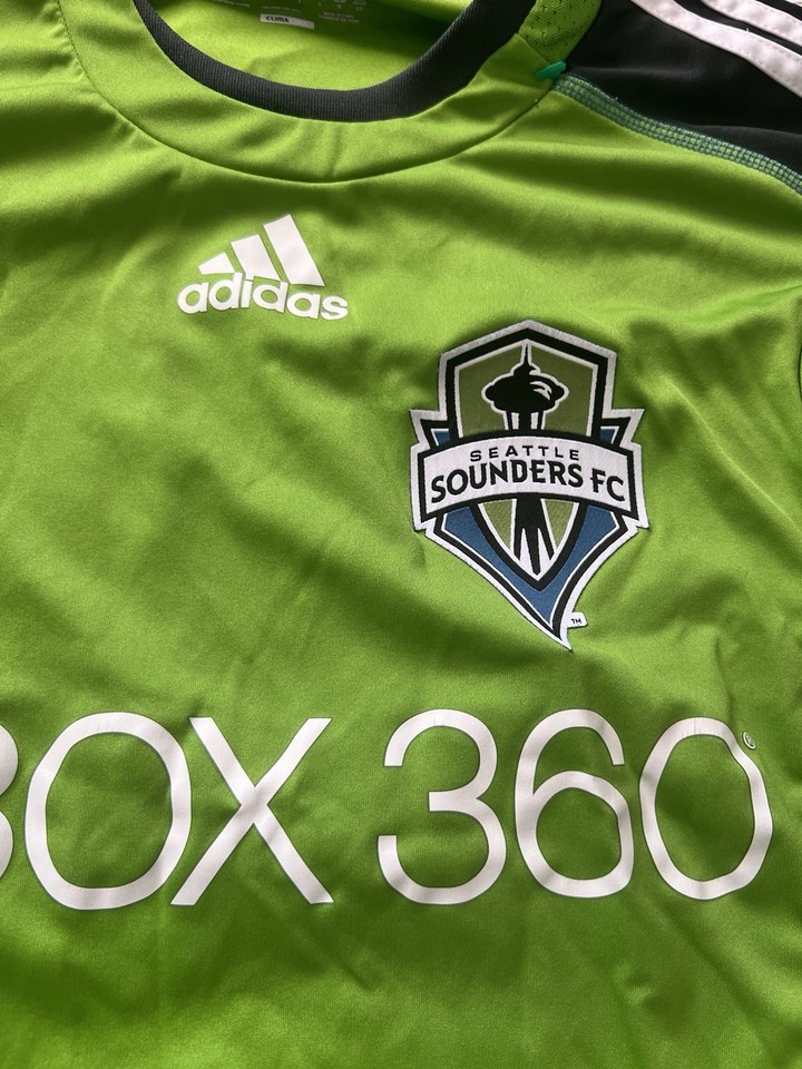 Seattle Sounders FC 2008 Adidas ClimaCool Xbox 360 MLS Soccer Jersey ...