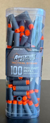 NIP Adventure Force Pro Darts Half-Length 100 Dart Pack Tactical Strike ...
