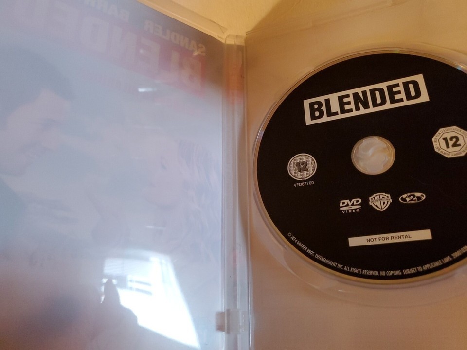 Blended 2014 DVD Adam Sandler Drew Barrymore Joel McHale Kevin Nealon ...