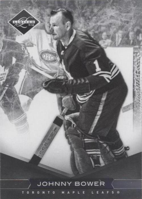 2011-12 Limited - Johnny Bower #39 /299 for sale online | eBay