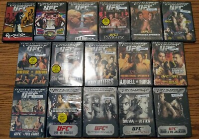 UFC Championships: UFC 45 to UFC 71 - 16 DVD Lot - See Full List in ...