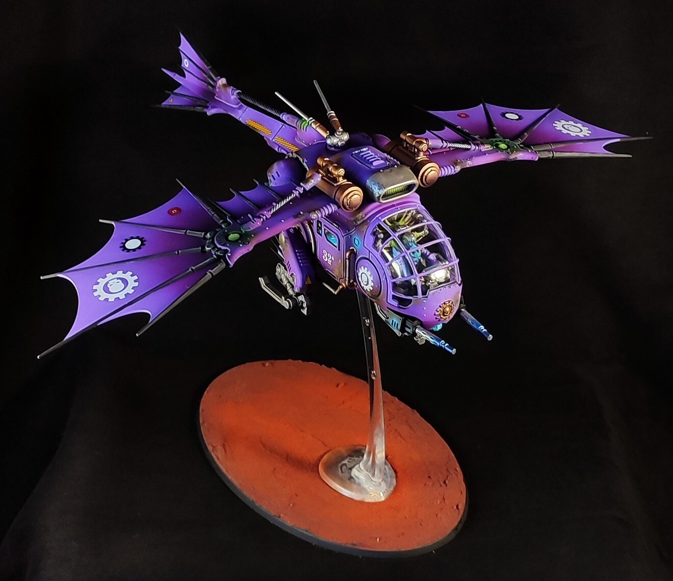 Archaeopter Stratoraptor painted Warhammer 40k Adeptus Mechanicus ...