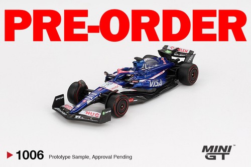 (Pre-order) Mini GT #1006 RB VCARB 01 #3 Daniel Ricciardo 2024 F1 2024 ...