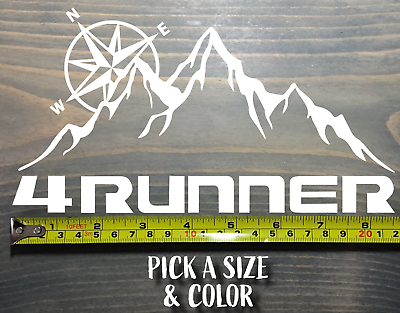 4Runner Decal Sticker Toyota TRD Pro Stripes SR5 Mountains Overlanding ...