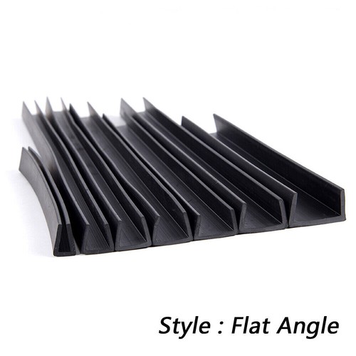 Black U-shape Rubber Edging Seal Strips for Thick 9.5-10mm Window Door ...