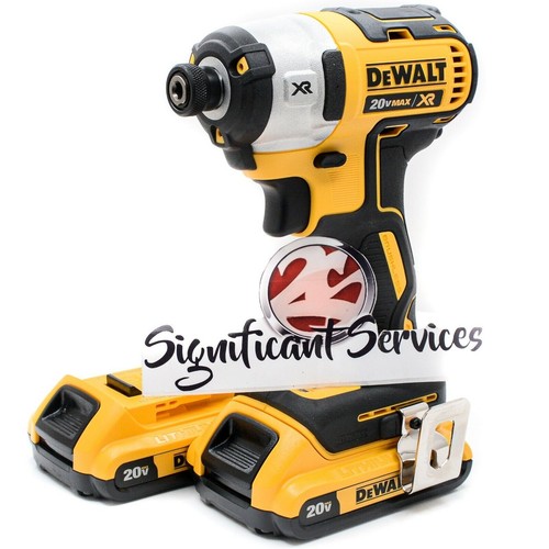 DeWALT DCF887B 20V MAX XR Li-Ion Brushless 1/4" Impact Driver 2.0 Ah ...