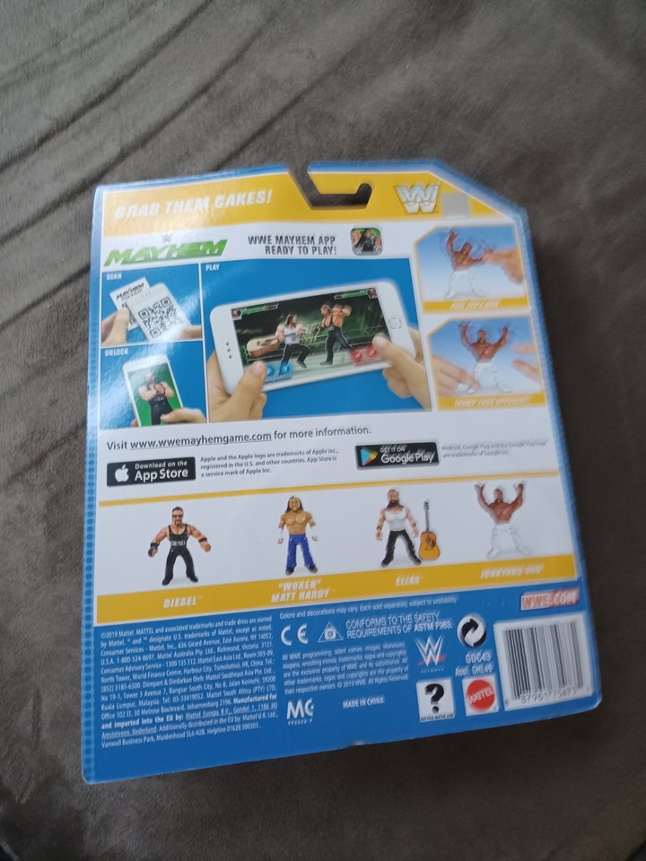 wwf hasbro wwe mattel retros series 10 junkyard dog aka jyd figure moc ...