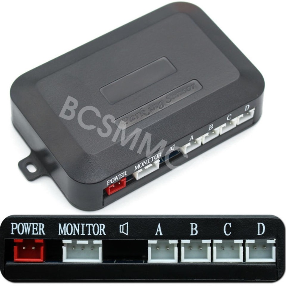 Auto Reverse Backup Radar Detector System LED Display Monitor Car ...