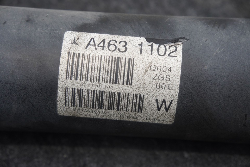 Transfer Case To Rear Axle Prop Drive Shaft 4634101102 Mercedes G550 ...